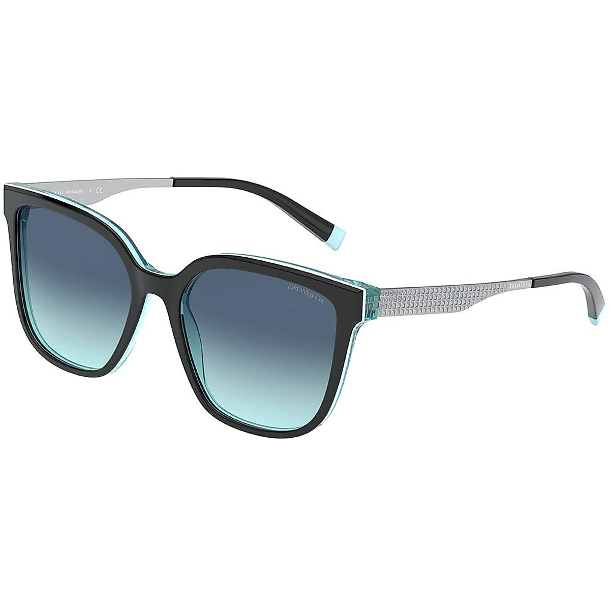 Tiffany & Co. DIAMOND POINT TF 4165 women Sunglasses Black/Blue Shaded 54/17/140