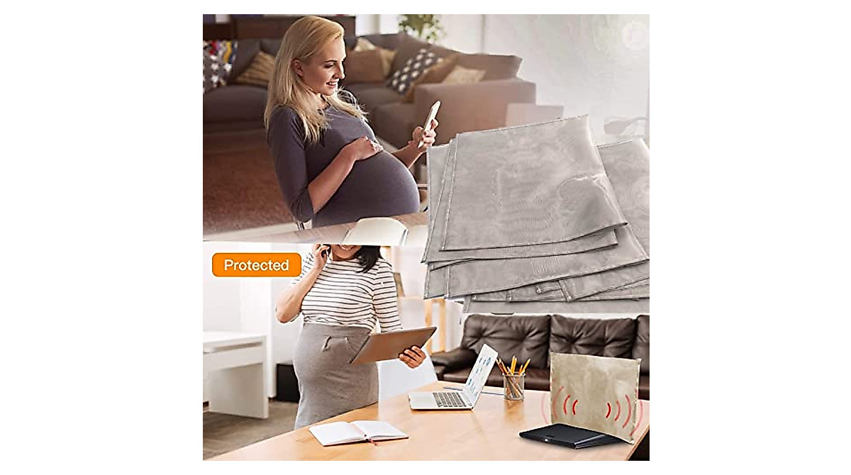 Large WiFi Router Cover Faraday Bag eMf Protection WiFi Blocker Faraday ...