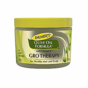 Palmers Olive Oil Formula Gro Therapy Balm With Extra Virgin - 8.8 Oz Jar ( Pack of 3 )