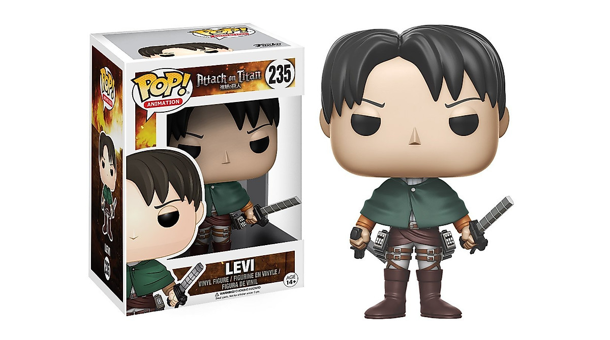Shop Funko POP Attack on Titan Levi Ackerman Figure