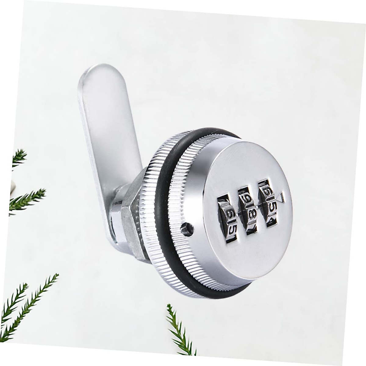 Uonlytech 2pcs Password Mailbox with Lock Cupboard Lock 3-dial Code Camlock Code Combination Lock Mailbox Lock Cam Lock for Cabinet Mailbox Cam Lock Code Lock Mechanical Security Door