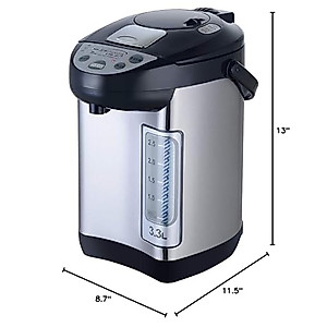 Brentwood Select KT-33BS Electric Instant Hot Water Dispenser, 3.3 Liter, Stainless Steel