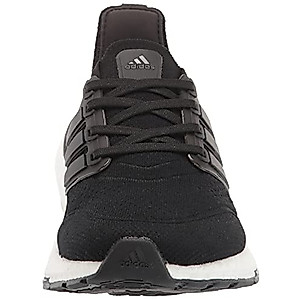 adidas Women's Ultraboost 21 Running Shoe, Black/Black/Grey, 7