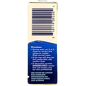 Bausch & Lomb ReNu MultiPlus Lubricating and Rewetting Drops 0.27 oz (Pack of 3)