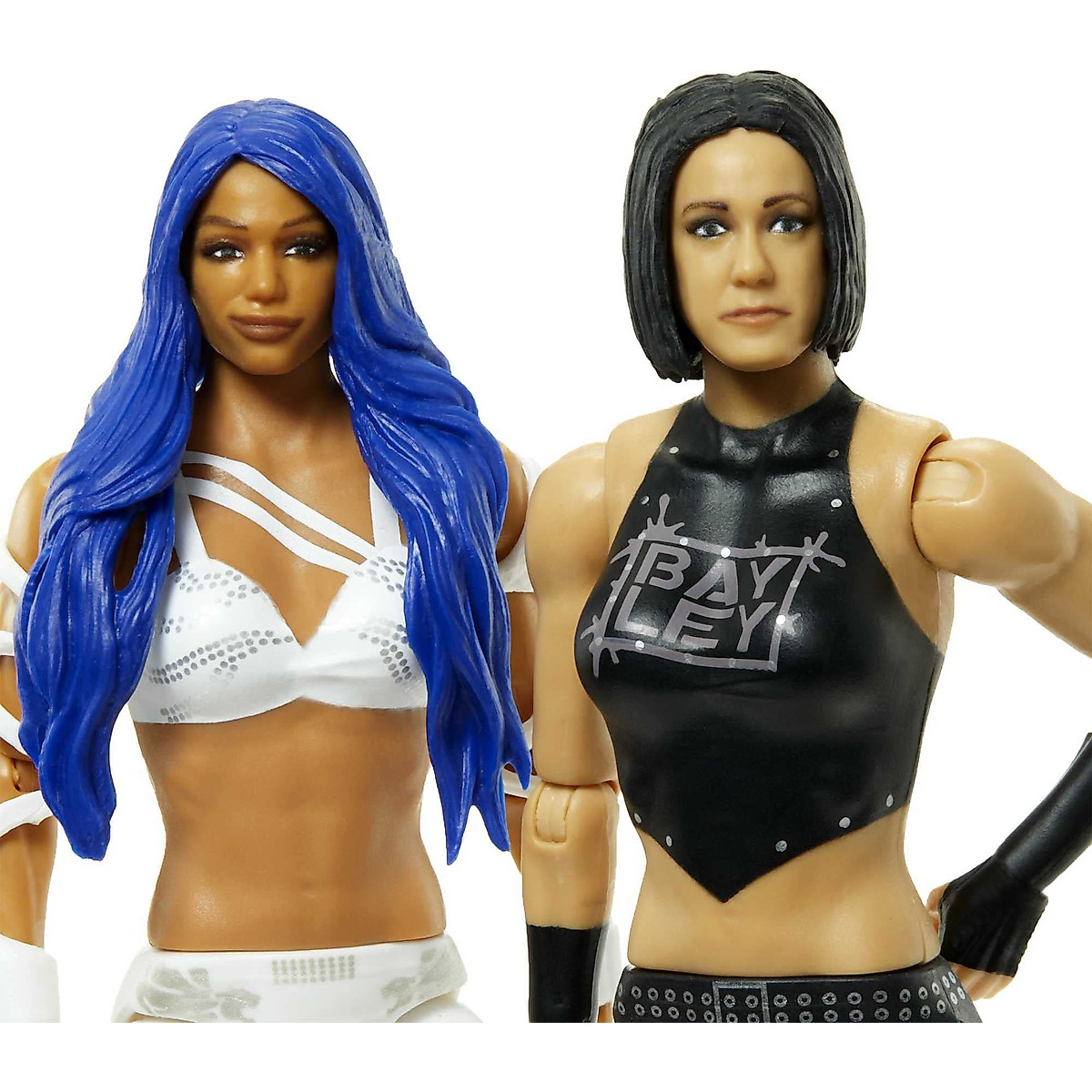 Mattel WWE Sasha Banks vs Bayley Championship Showdown 2-Pack 6-inch Action Figures Monday Night RAW Battle Pack for Ages 6 Years Old & Up