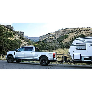 Weigh Safe TrueTow Weight Distribution WSWD8-2 with 4 Point Sway Control & Weight Gauge, 8" Drop 2" Shank 15,000 LBS Max GTW 1,500 LBS Max Tongue Weight - Includes 2-5/16" Tow Ball & 1 Pc Lock Set