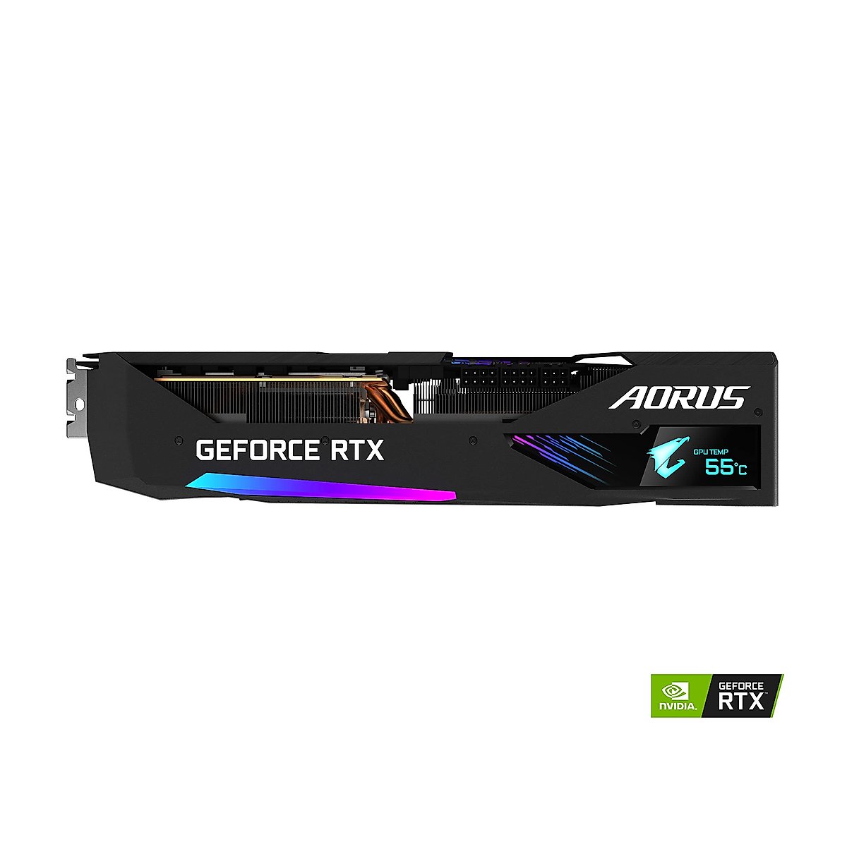 GIGABYTE AORUS GeForce RTX 3070 Ti Master 8G Graphics Card, MAX-Covered Cooling, 8GB 256-bit GDDR6X, GV-N307TAORUS M-8GD Video Card