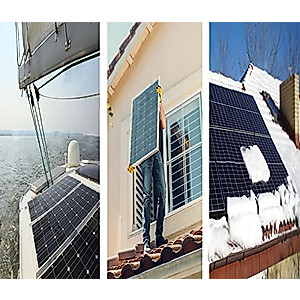 30W 12V Solar Panel Kits- 12 Volt 30 Watt Mono Crystalline Solar Panel + Intelligent 10A Charge Controller- Perfect Solar Battery Charger & Maintainer for Car, RV, Boat, Trailer, Gate Opener, Off Grid