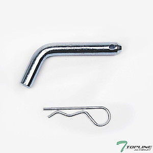 Universal 3-in-1 Rear Bumper Trailer Tow Hitch Loaded Tri-Ball Mount with Pin & Clip Kit Compatible with 2" x 2" Towing Receiver Tube