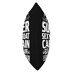 Yacht Boating Gift Boat Accessories & Boater Stuff Cool Captain for Men Women Sail Pontoon Boating Boater Throw Pillow, 18x18, Multicolor