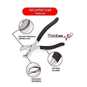 PakCan Dual Action Vial Decapper for 8mm and 11mm Vials