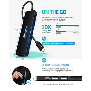 Hiearcool 11IN1 Docking Station and 7IN1 USB C Hub, USB-C Laptop Docking Station, Type C Adapter