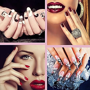 KEMEISI Acrylic Nail Brush Size #10, 100% Pure Kolinsky Nail Art Brushes for Acrylic Application, Sturdy Handle Oval Shaped Acrylic Powder Nail Design Tools for Professional Manicure DIY