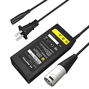 GSParts 24V 2A 48W XLR Electric Hoveround mpv5 Mobility Chair Scooter Battery Charger CC