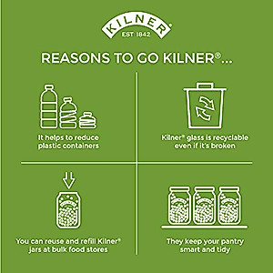 Kilner Round Clip Top Jar, 12-Fl Oz, 1 EA