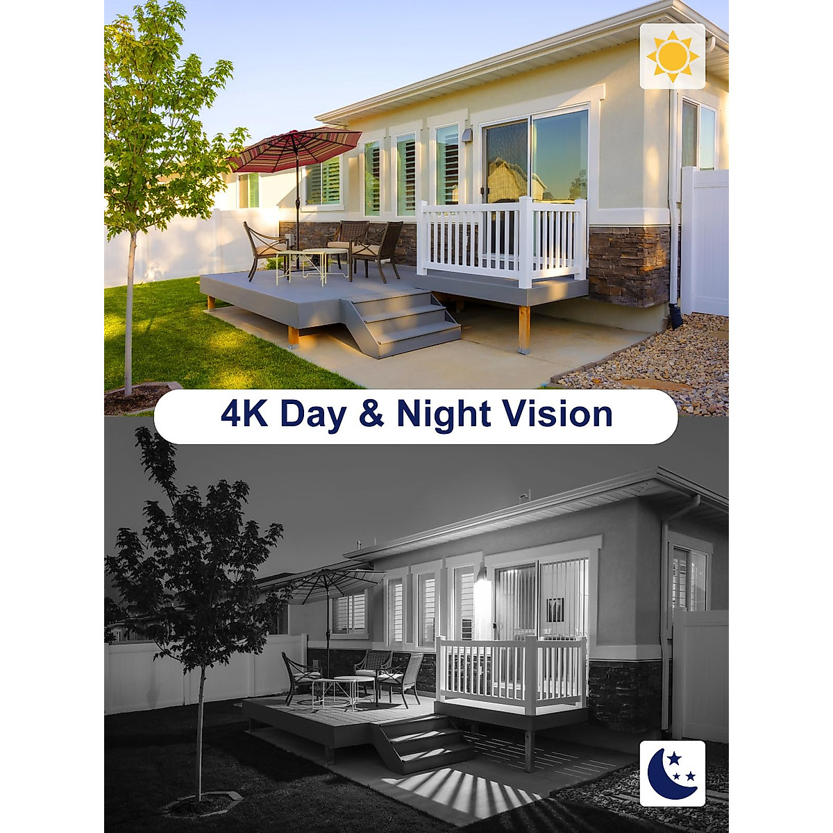 【Audio】Anpviz 16CH 4K 8MP IP PoE Security Camera System 4TB,16CH 4K H.265+ NVR & 16pcs Dome 8MP IP PoE Cameras, 98ft Night Vision,Wide Angle,24/7 Recording,Outdoor Indoor Waterproof IP67 SD Card Slot