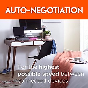 Echogear 5 Port Gigabit Ethernet Switch - Plug & Play Unmanaged Switch with Auto-Negotiation, Full Duplex Control, & Auto MDI/MDI-X - Expand Your Network with 5 10/100/1000 Ethernet Ports