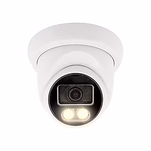 1080P Full-time Color Security Camera, Indoor & Outdoor 24/7 Recording Wired CCTV Camera, 4-in-1 TVI/CVI/AHD/CVBS - Compatible with 1080P and 5MP DVR, Colorful Night Vision 75ft Waterproof IP66