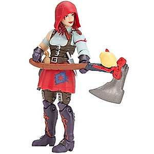 Fortnite Turbo Builder Set, 2 Figure Pack - 4 Inch Fable and Dire Collectible Action Figures - Plus 82 Building Materials, 2 Weapons, 3 Harvesting Tools - Collect Them All