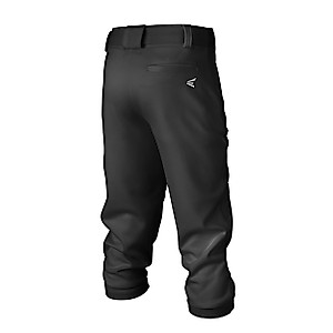 Easton Boys PRO+ PULL UP PANT YTH BK Y XS, Black, X-Small US