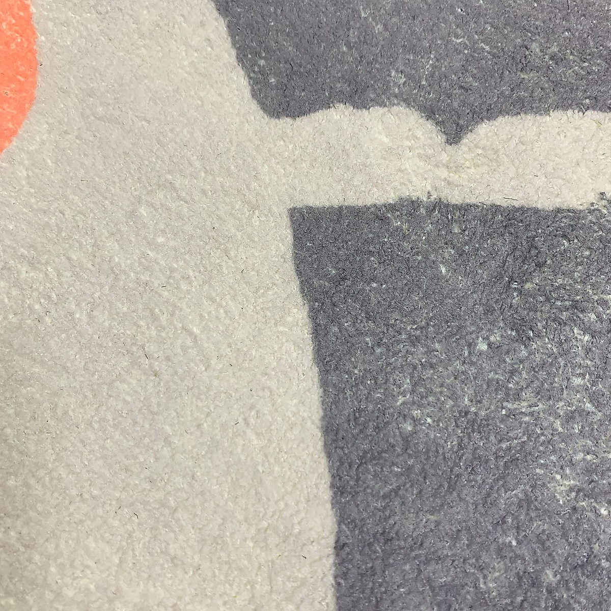 ABREEZE Kids Play Rug 4ft,Lion Round Area Rug Kids Nursery Door Mat Soft Plush Non-Slip Childrens Carpet for Bedroom Living Room Kids Playroom,Grey