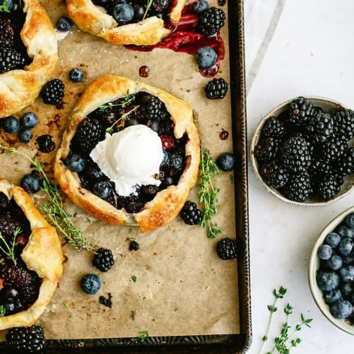 Zenlogy 9x13 Parchment Paper (100 sheets) - Unbleached, High Heat, Non-stick, Pre-cut Baking Paper for Quarter Sheet Pans - Great for Baking, Roasting, Wrapping, Dehydrator, and so much more