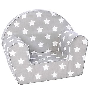 Delsit Kids Couch for Toddlers - Comfy Armchair for Children, Lightweight Foam Sofa and Reading Chair with Removable Cover, Made in Europe
