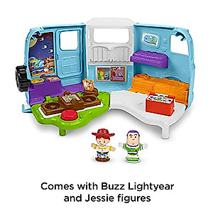 Fisher-Price Disney Toy Story 4 Jessie’s Campground Adventure Playset by Little People