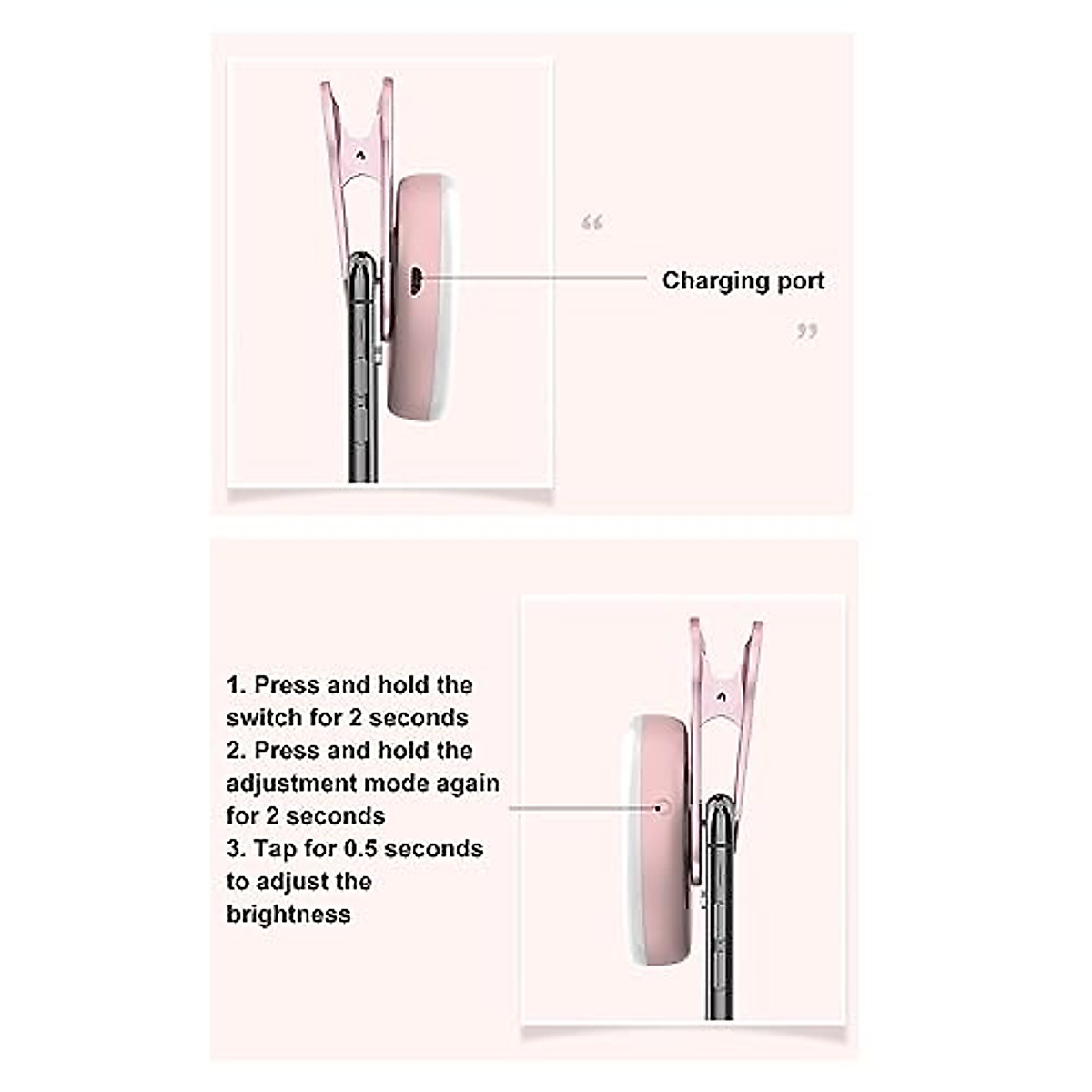 Phone Camera Lens, Universal 15X Macro Lens Kit with LED Light and Travel Case, Clip on Cell Phone Lens Attachments for Most Smartphones, for Video, Live Show, Vlog, Photography