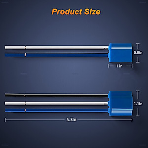 H4 Pigtail Socket Wiring Harness Headlight Plug Heavy Duty14AWG Ceramic Headlight Connector-H4 HB2 9003 (Pack of 2)