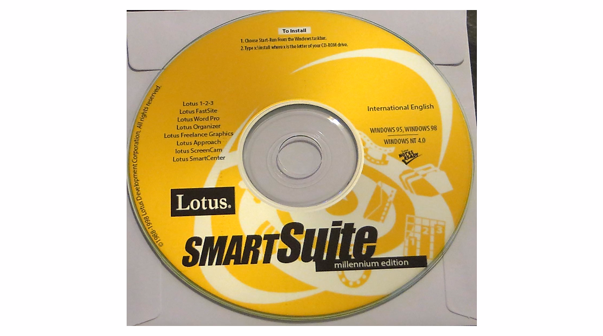 Lotus SmartSuite 9.8 - IBM Edition Software