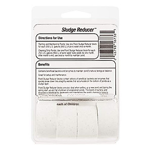 TetraPond Sludge Reducer, Water Treatment, Keeps Pond Water Clean (16736)