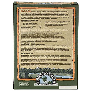Down to Earth Organic Bio-Live Fertilizer Mix 5-4-2, 5 lb