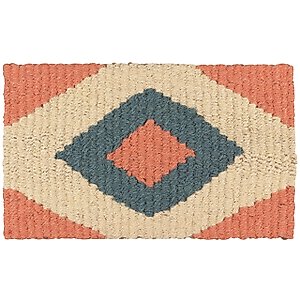Now Designs Hollander Diamond Doormat, Multicolor