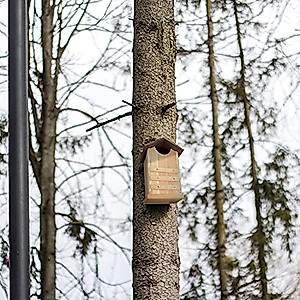 Outer Trails Owl Houses, Japanese Cedar, with Composite Weather-Tight Roof