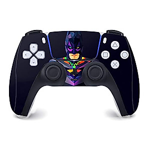 PEYANZ Skin Compatible with P.S.5 Console(Disk Edition) and Controllers Vinyl Sticker, Durable, Scratch Resistant, Bubble-Free