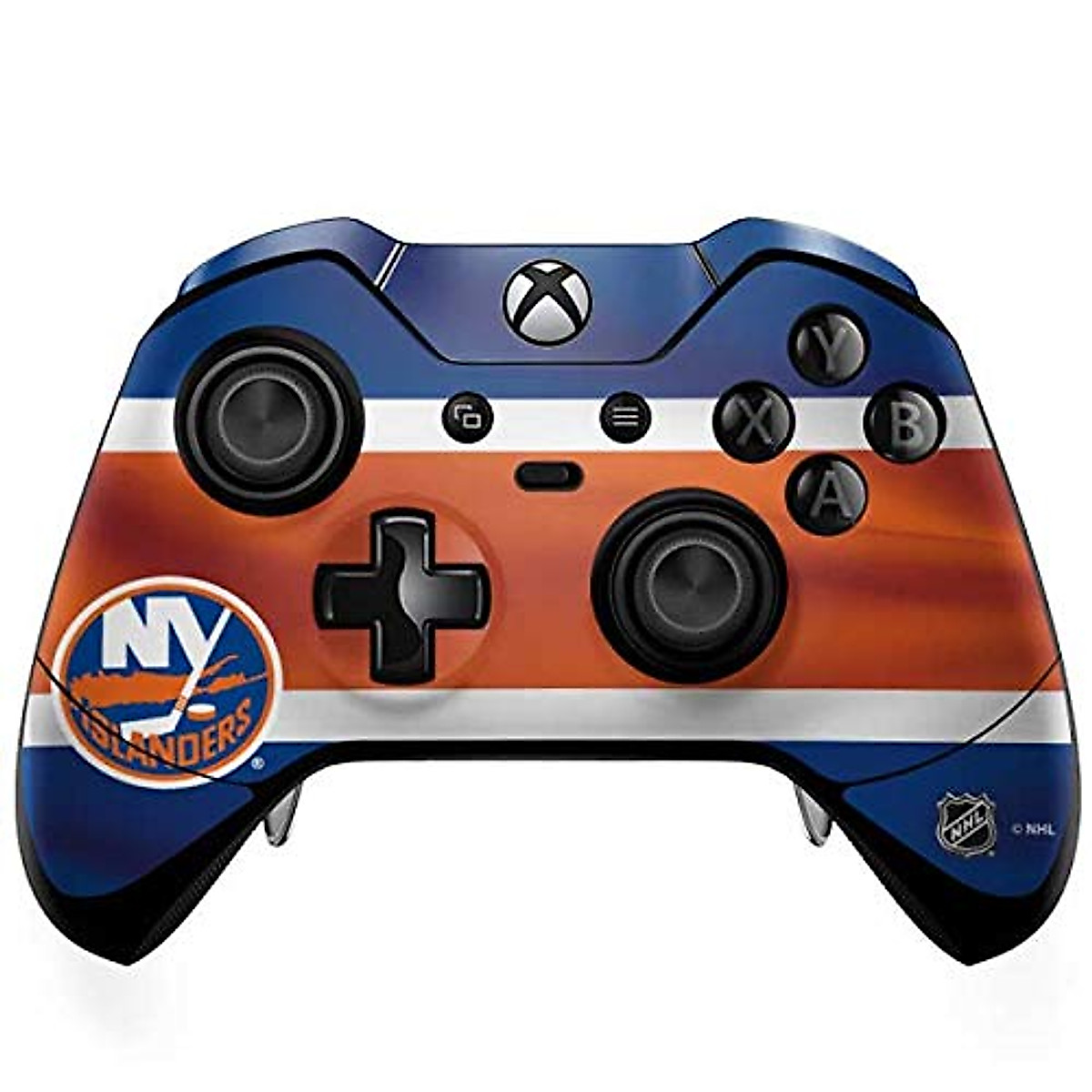 Skinit Decal Gaming Skin Compatible with Xbox One Elite Controller - Officially Licensed NHL New York Islanders Jersey Design