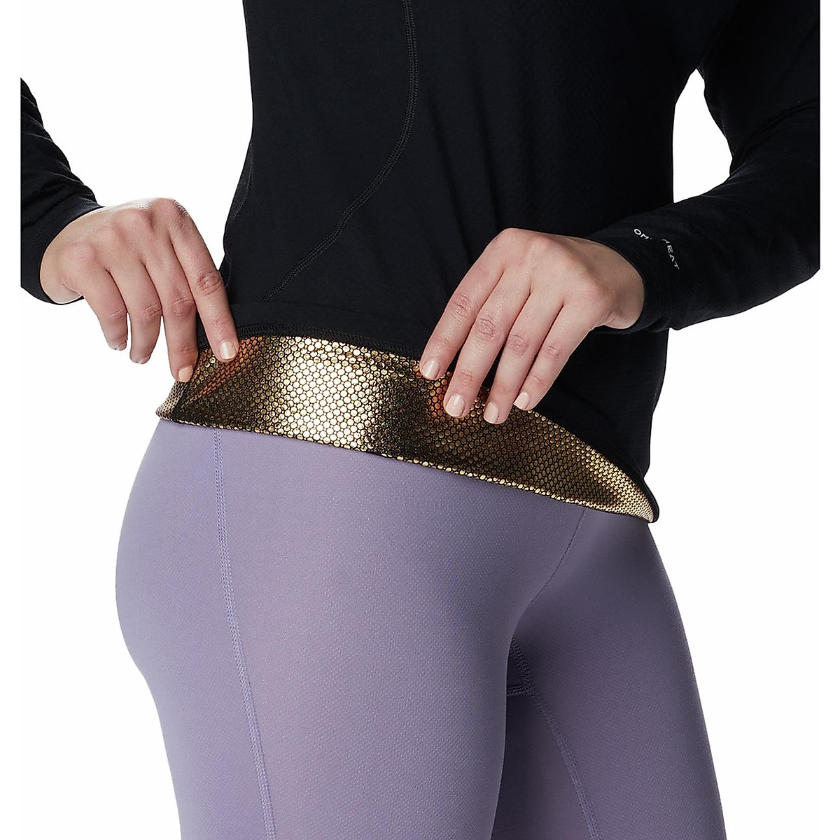 Columbia Omni-Heat™ Infinity Knit Long Sleeve Crew Black XL