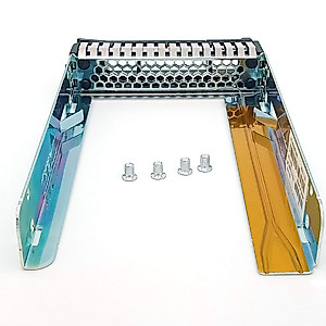 YUNDIAN 2-Pack 2.5" SAS SATA HDD Hard Disk Drive Caddy Tray Sled for IBM X3250 X 3550 X3650 M5 X 3850 X3950 X 6 M6 Series, 00E7600 L38552 (Not 3.5"!! 8 Screws Included) Replacement