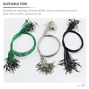 75pcs Head Leading Lines Lines Metal Leader Thread Thread Metal Lines Rotary Leader Tool Leading Wire