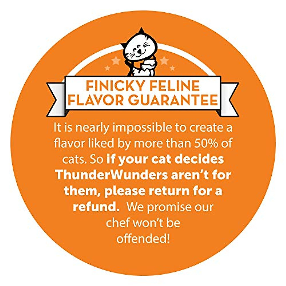 ThunderWunders Cat Calming Chews | Vet Recommended to Help Reduce Situational Anxiety | Great for Vet Visits, Travel, Separation Anxiety, Fireworks, Thunderstorms & More | 100 Count