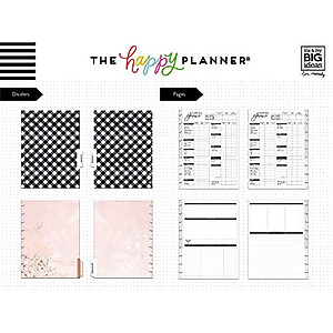 me & my BIG ideas Home Extension Pack - The Happy Planner Scrapbooking Supplies - Organizer for Household Duties - Plan Your Budget & Chores, Make Grocery Lists & Meal Plans - Classic Size