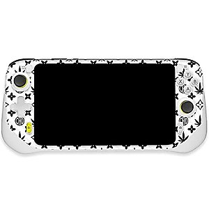 MightySkins Carbon Fiber Skin Compatible with Logitech G Cloud Gaming Handheld - CBD Black | Protective, Durable Textured Carbon Fiber Finish | Easy to Apply | Made in The USA