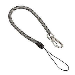 Pacific Handy Cutter CL36 Clip-On Coil Lanyard, For Utility Knives, Safety Cutters, and Hand Tools, Extends to 48 Inches, Safe Tool Retention