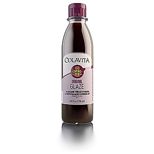 Colavita Balsamic Glaze - Italian Import Squeeze Bottle, Perfect for Enhancing Flavors, 8.5 Fl Oz (Pack of 1)