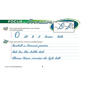 Penmanship Mastery I - Abeka 4th Grade 4 Cursive Penmanship Student Work Book