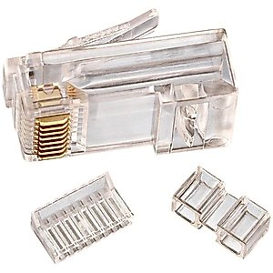 Ideal Industries Cat6 RJ-45 Modular Plugs - 8P8C, Pack of 25 (85-366)
