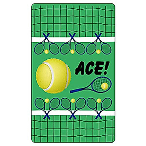 60 Sports Tennis Miniature Candy Bar Wrapper, Mini Candy Bar Stickers for Birthday Party, Baby Shower, Wedding, Graduation, or Any Family Event Decorations, Candy Not Included.