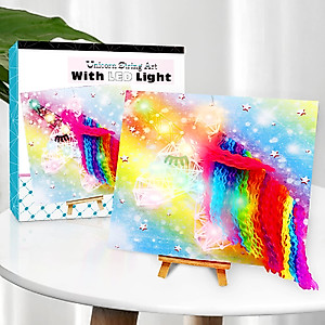 noonimum String Art Kit, 3D String art, arts and crafts for kids ages 6-12, toys for 6-12 year old Children, girls crafts ages 6-12