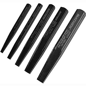 Mayhew Pro 37332 Screw Extractor Set, 5-Piece, Black
